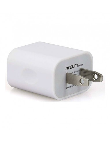 Cargador USB Argom Tech DUAL 2.1A.